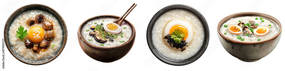 Century Egg Congee clipart collection, symbol, logos, icons isolated on ...