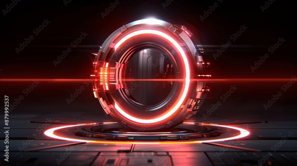 Digital backgrounds with high-tech elements and futuristic designs ...