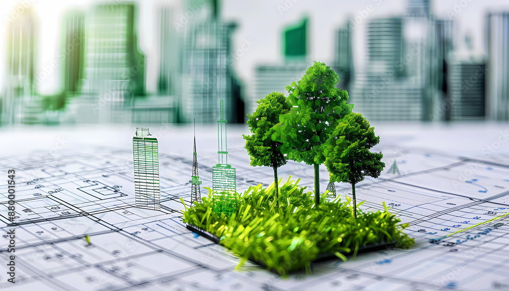 3D Environmental Sustainability in Construction Blueprints ...