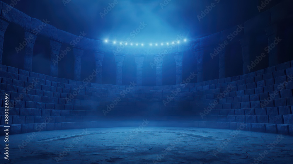 A supernatural stadium where the scoreboard is an ancient stone tablet ...