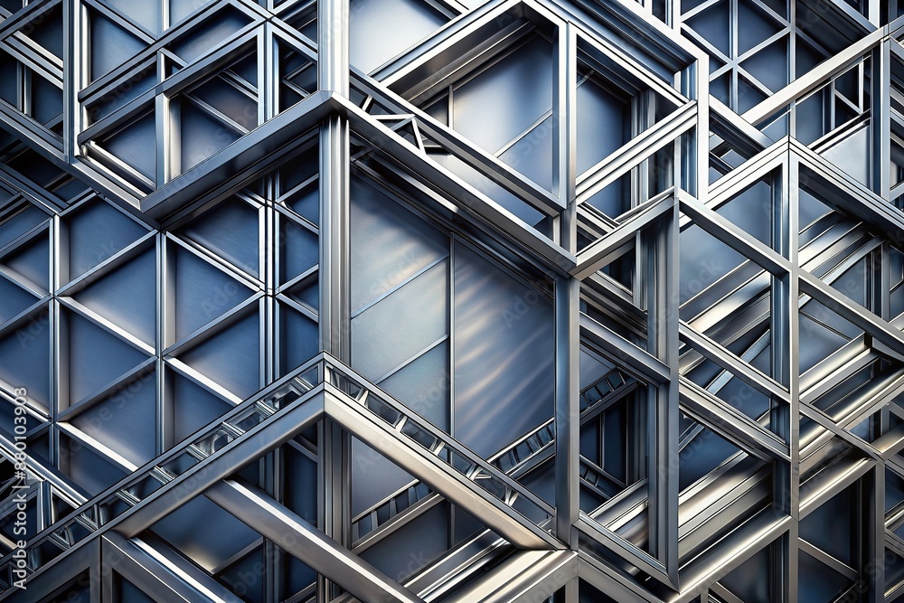 Variable geometric shapes of different smooth steel structures Steel ...