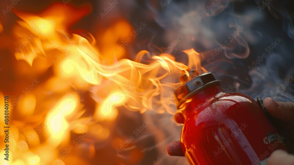 Promoting fire safety tips for preventing fire incidents and educating ...