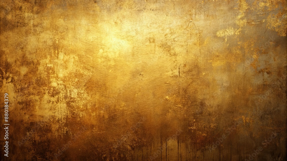Rusty gold background with an aesthetic, slightly dirty and vintage ...