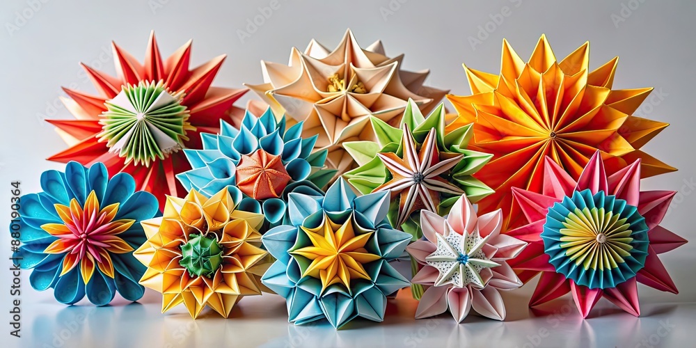 Step-by-step tutorial on creating paper sculptures with modular origami ...