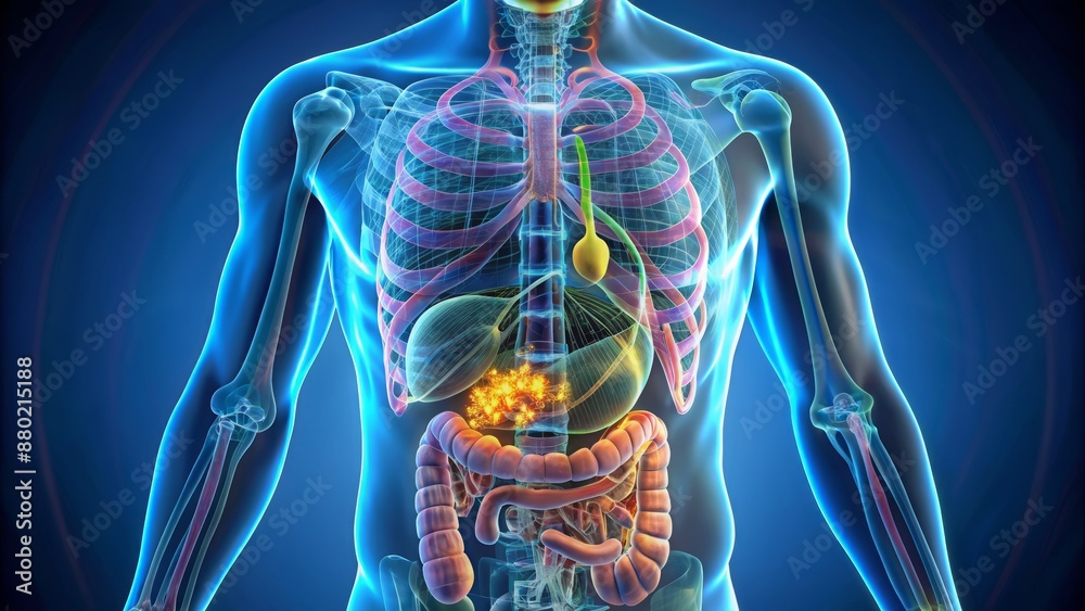 A mesmerizing 3D animation visualizes the intricate anatomy of the ...