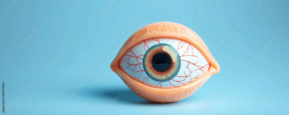 Detailed illustration of myopia and hyperopia, Vision conditions ...