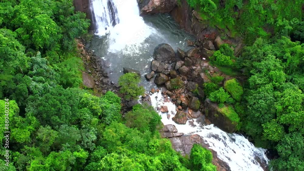 BEAUTIFUL MARMALA WATERFALLS IN NATURE,waterfalls in deep forest ...