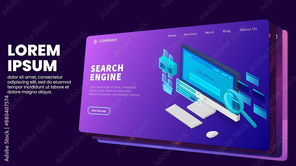 Clean Website Tech and AI Startup Application Promo Stock Template ...