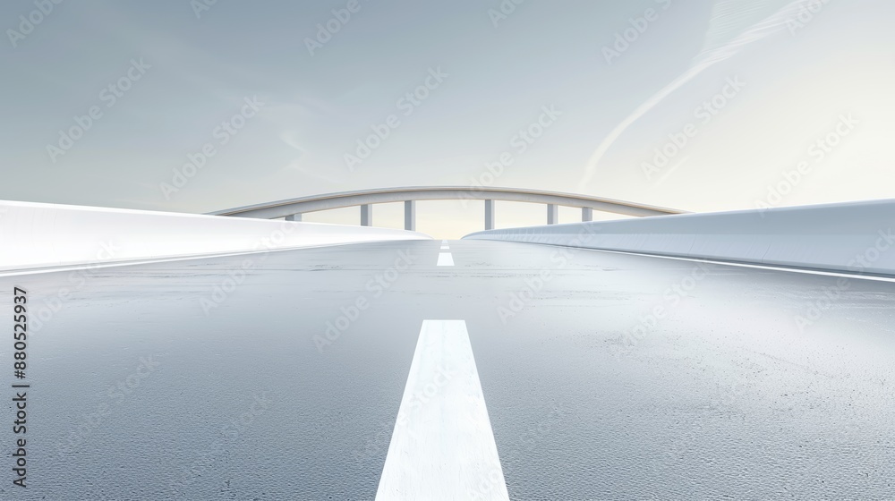 road elevated highways and bridges representing modern infrastructure ...