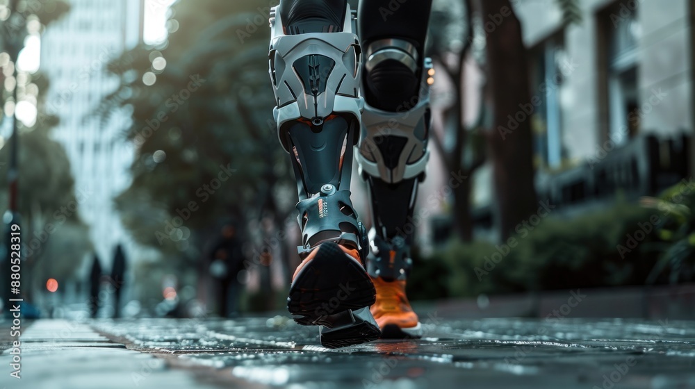 Empower your run with a robotic leg, merging technology and athleticism ...