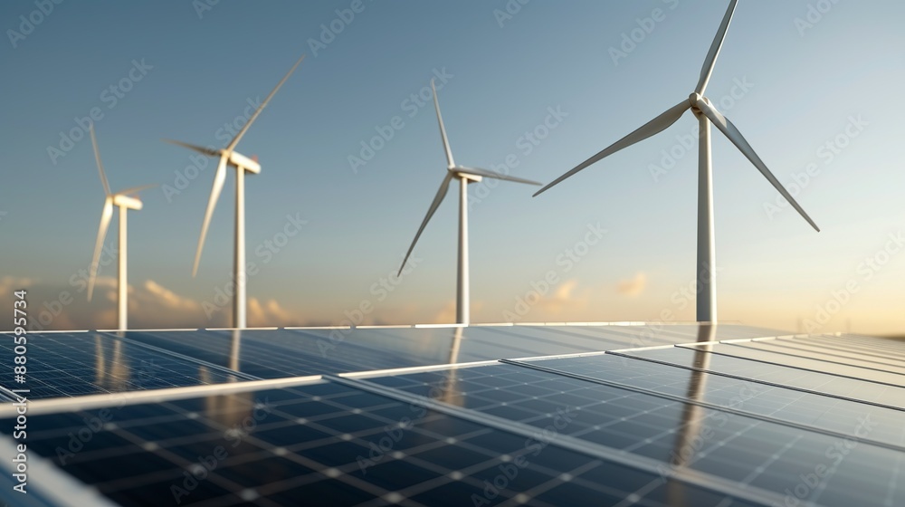 ภาพประกอบสต็อก Diagrams explaining the science behind renewable energy ...