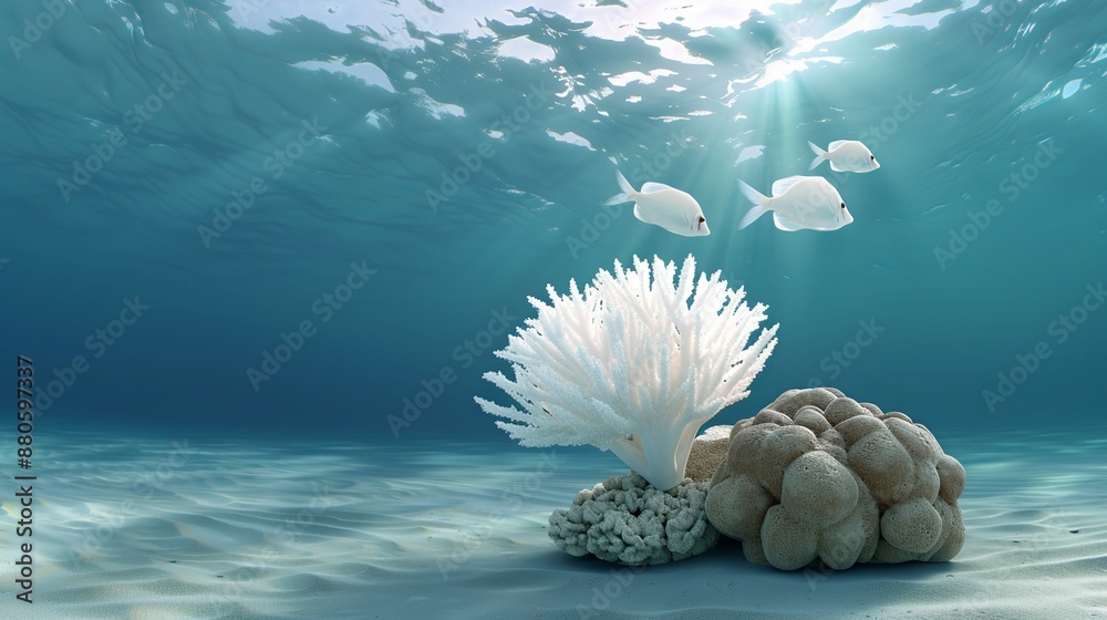 Visualizations of the effects of ocean warming on marine ecosystems ...