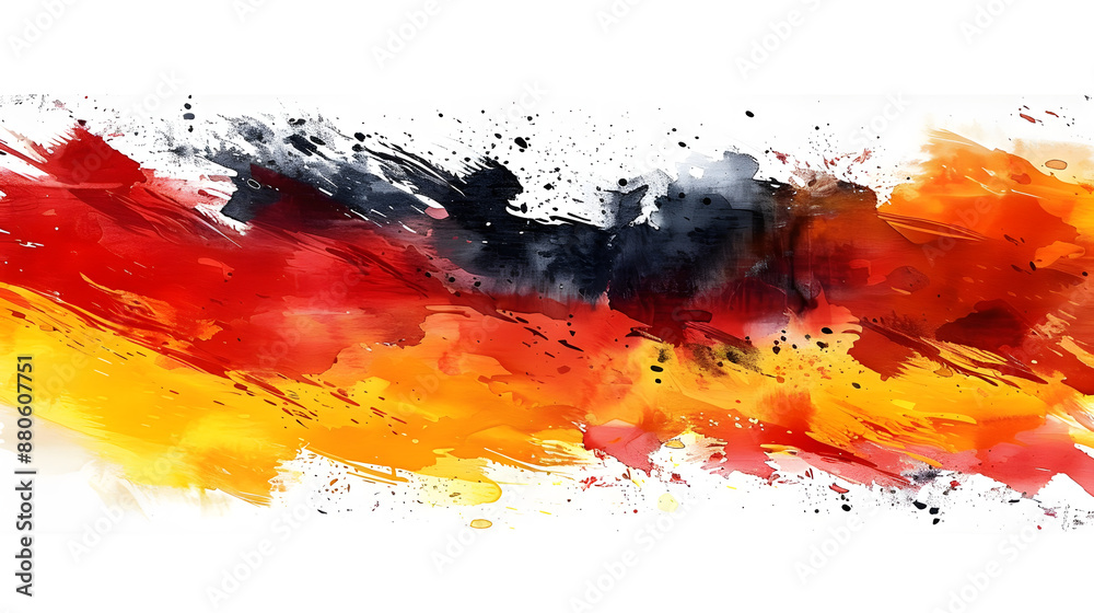 Germany background banner pattern template - Abstract watercolor ...