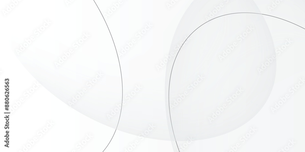 Abstract white background simple design line art. template layout ...