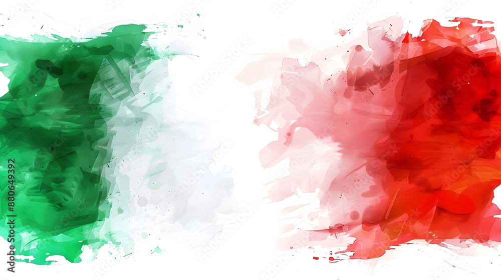 Italy background banner pattern template - Abstract watercolor ...