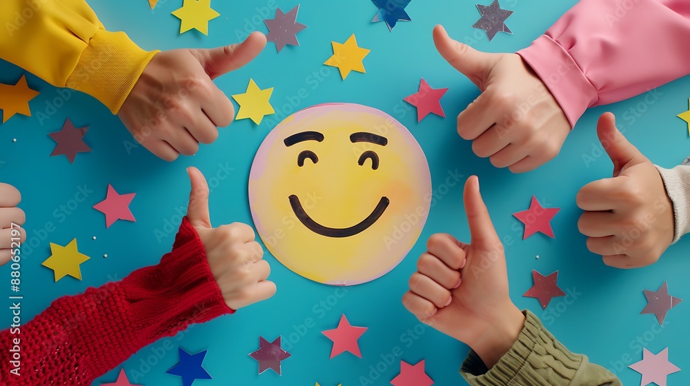 "Creating a Smiley Face Emoji: A Step-by-Step Image Design Guide" Stock ...