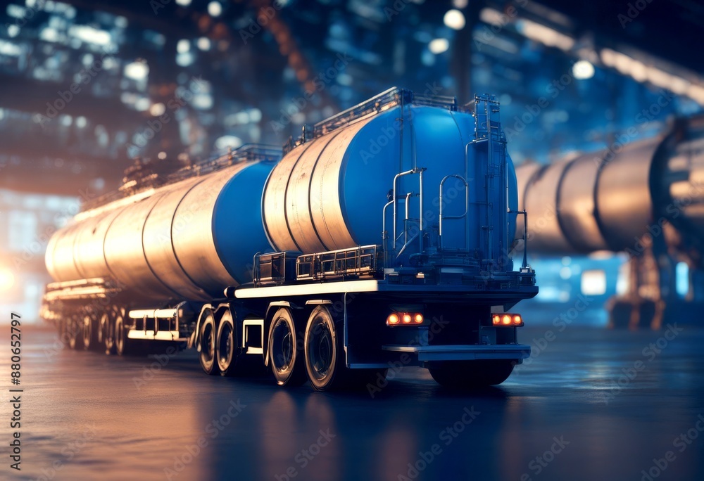 3d tanker big global quality logistics futuristic oil ai digital tech ...