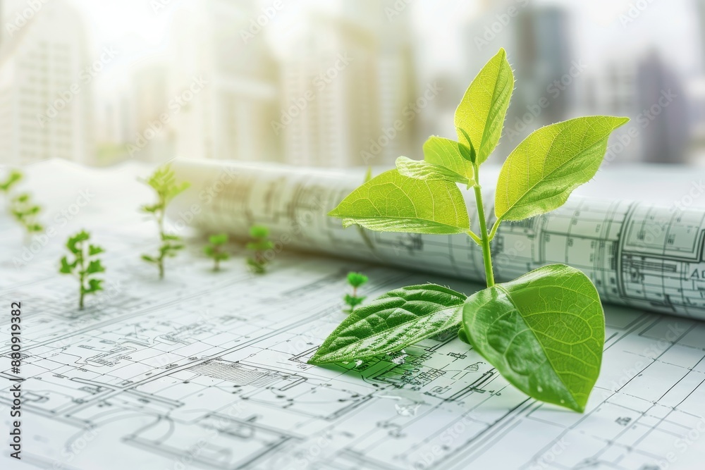 Environmental Sustainability in Construction Blueprints, environmental ...