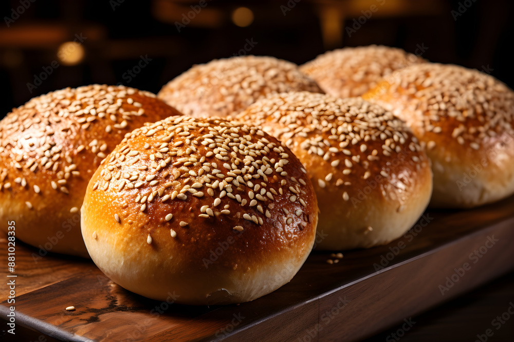 Artisanal Burger Buns Captured in a Touching Homely Setting: A ...