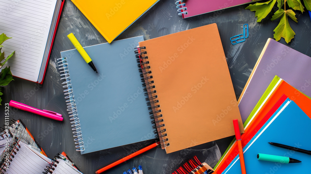 Top View Composition: The scene is captured from above, providing a ...