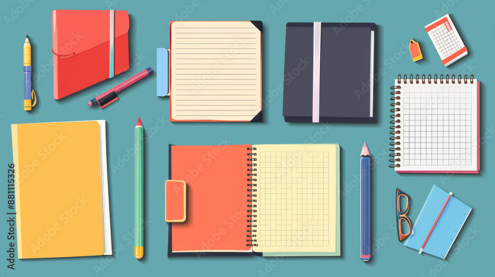 Top View Composition: The scene is captured from above, providing a ...