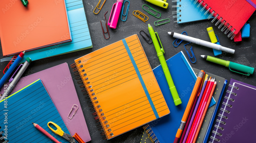 Top View Composition: The scene is captured from above, providing a ...