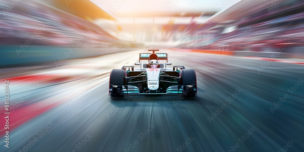 Formula One racing circuit for highspeed cars to compete in races ...