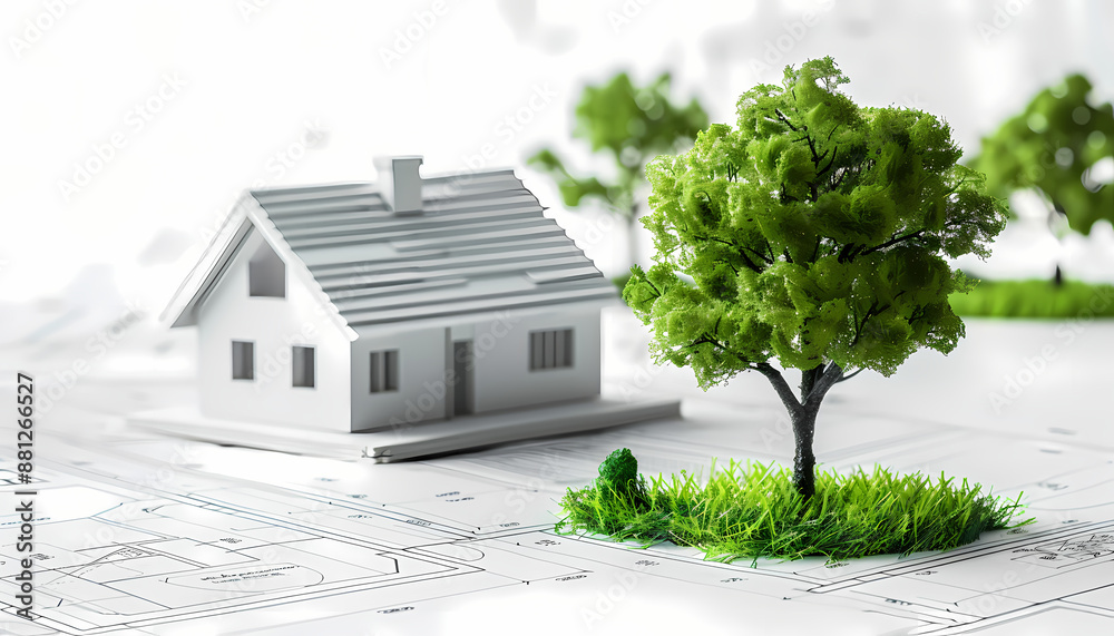 3D Environmental Sustainability in Construction Blueprint environmental ...