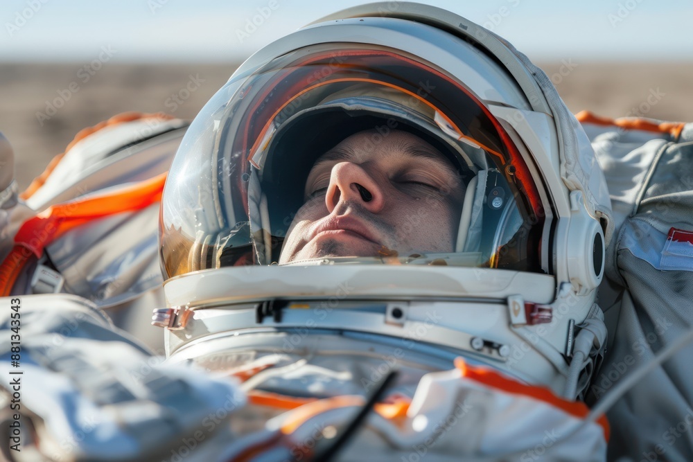 Cosmonaut Utilizes Advanced Technology in Zero Gravity A Glimpse into ...