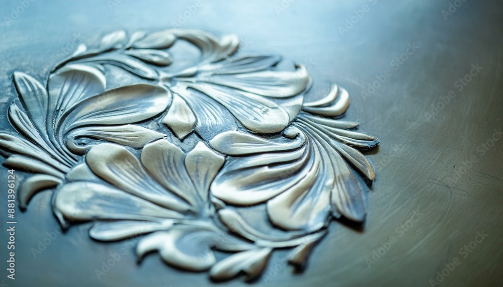 Antique Brass Etching texture background ,vintage elegance with an ...