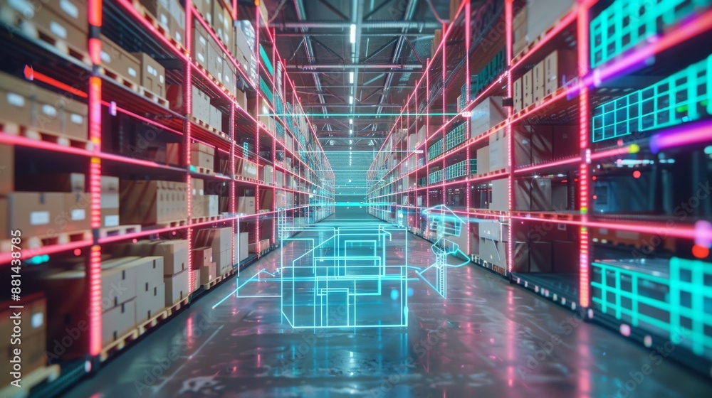 Smart warehouse management system using augmented reality technology to ...