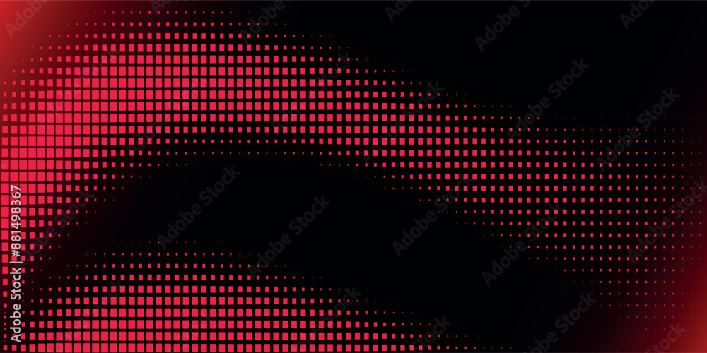 Checkered Halftone Pattern Vector Angled Border Red Dark Blue Abstract ...