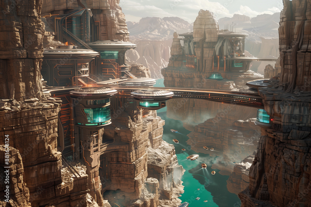 The sprawling alien city is a testament to the diversity and creativity ...