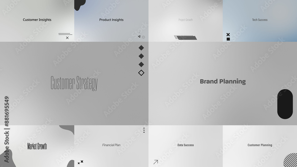 Smooth Titles | 10 Motion Titles with Control Panels Stock Template ...