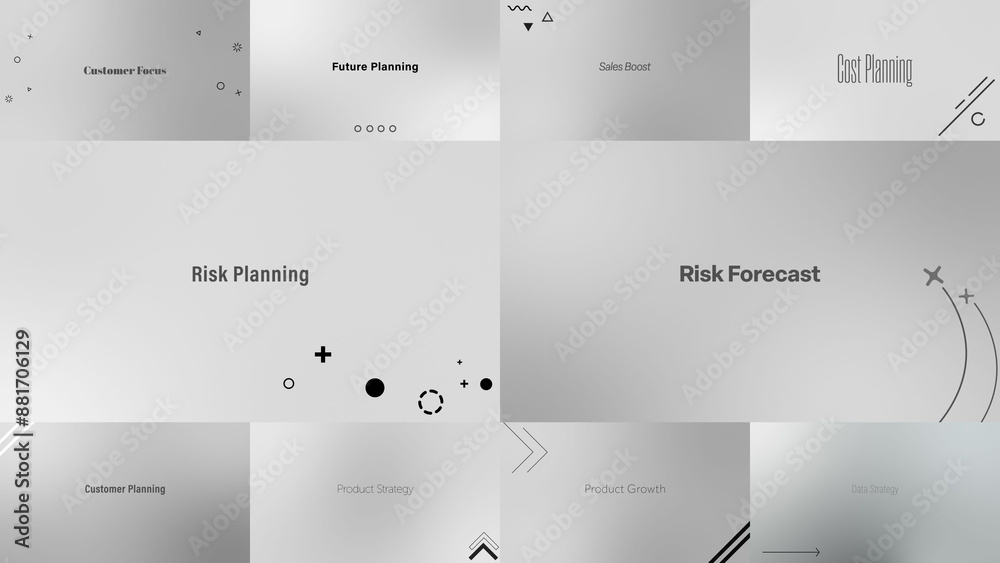 Elegant Full Screen Pack | 10 Motion Titles with Control Panels Stock ...