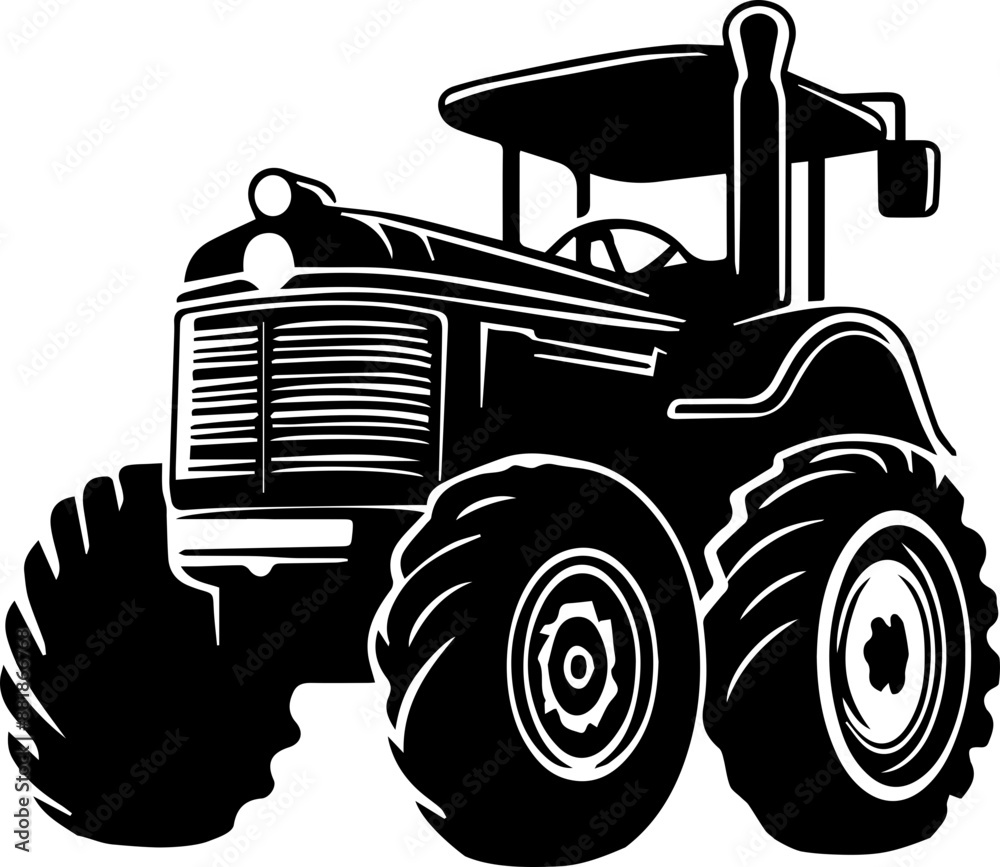 Plakat Tractor SVG vector transparent background PNG clipart – Obraz na ... Plakat Tractor SVG vector transparent background PNG clipart – Obraz na ...