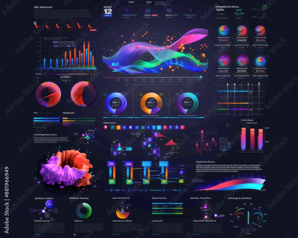 21. A digital infographic displaying statistics and information ...