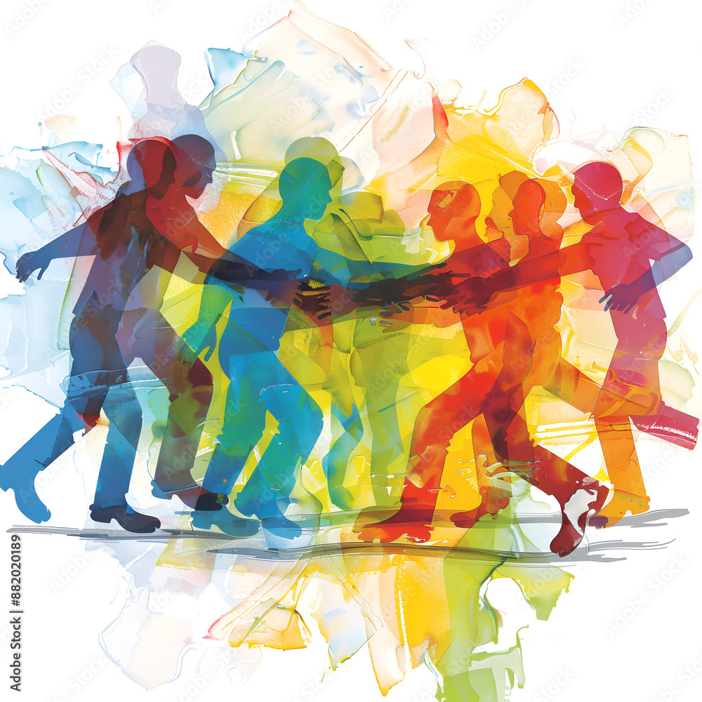 stock images that represent teamwork and collaboration, flat file ...