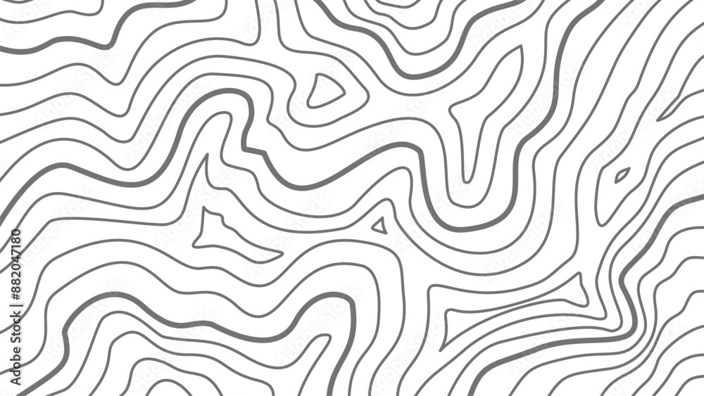Background With Topographic Contours Contour Lines Design Topographic Map Pattern Background