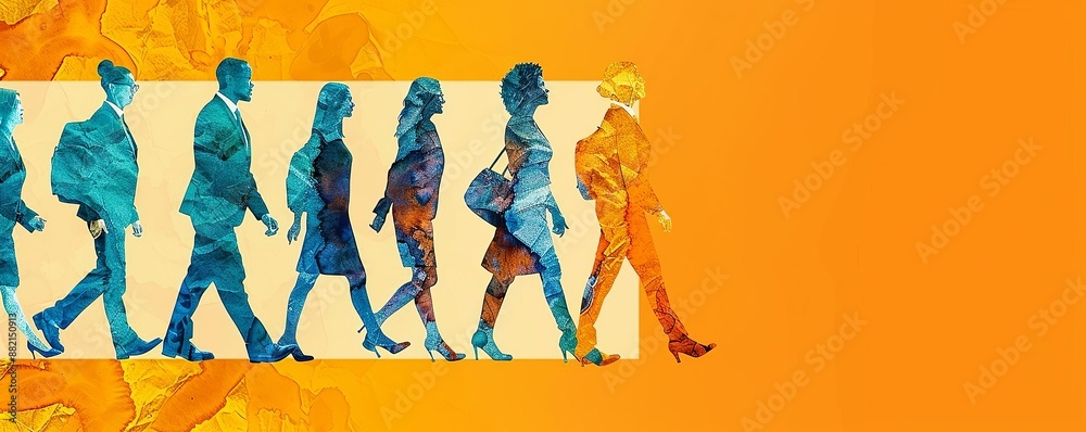 Effective support strategies, flat design, side view, leadership theme ...