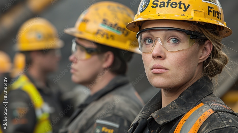 Foto de Safety is the top priority at this mining operation, with ...