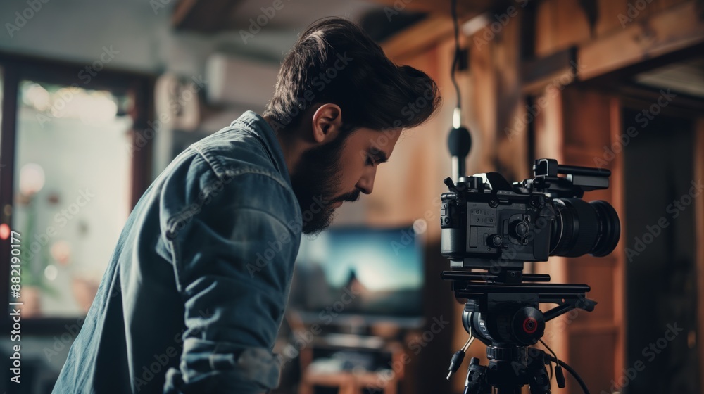 lifestyle vlogger sharing daily routines and tips, connecting with ...