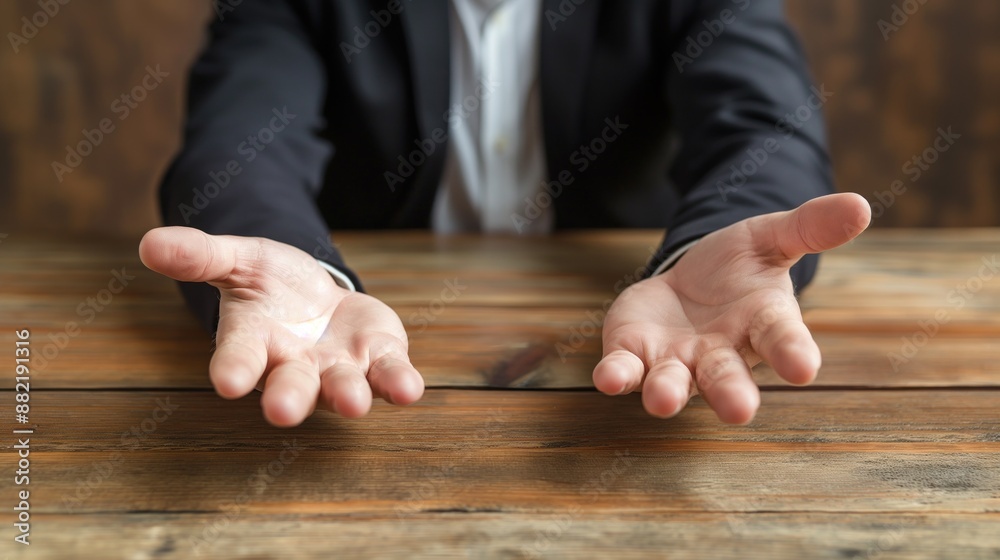 Political leader making empty promises, highlighting the disconnect ...