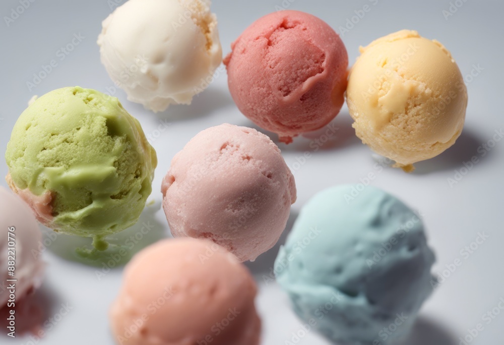 delicious design scoops collection footage channel balls different ...