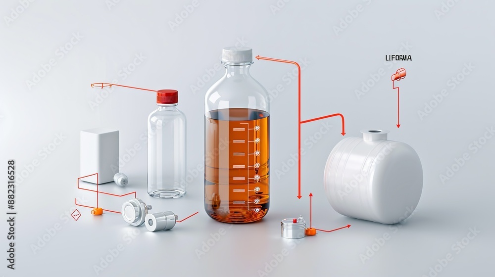 Diagram explaining the lifecycle analysis of products, from raw ...