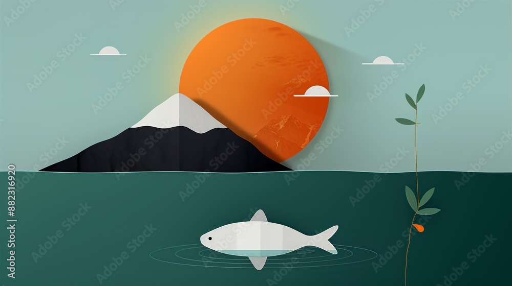 Diagram illustrating the relationship between biodiversity loss and ...
