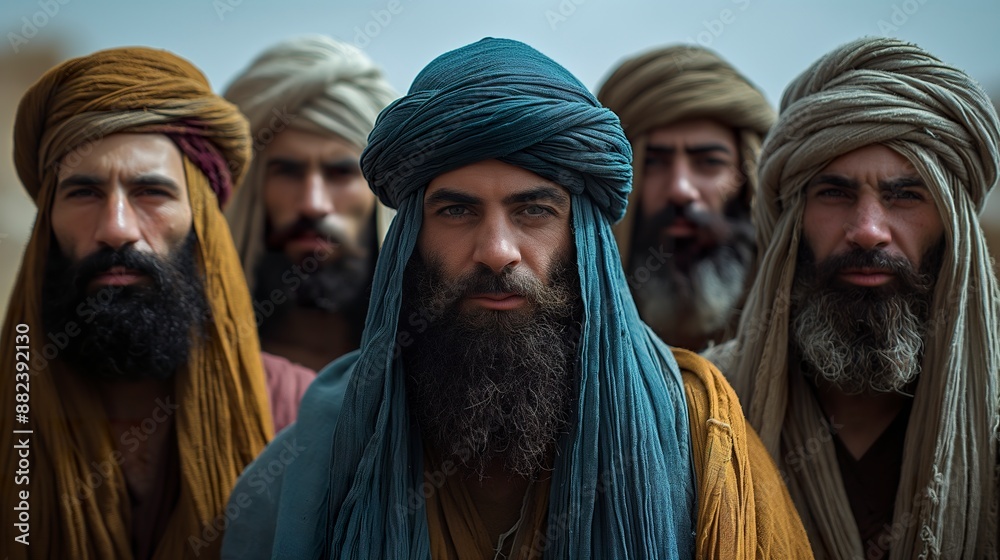 Visual representation of Ishmael, son of Abraham in the bible, with his ...