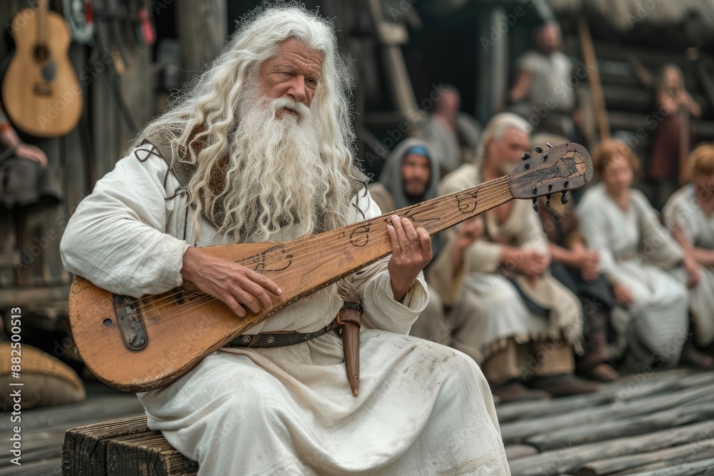 Valhalla echoes - portrait viking lifestyle, delving into traditions ...