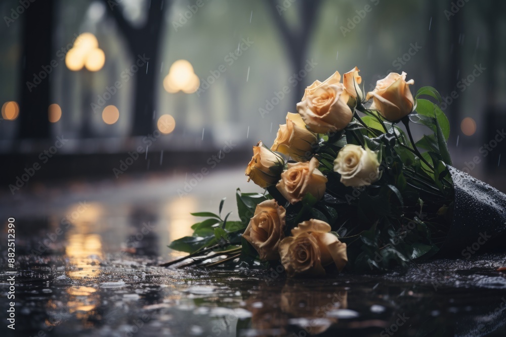 A moment of farewell, diving into the emotional depth of a funeral and ...