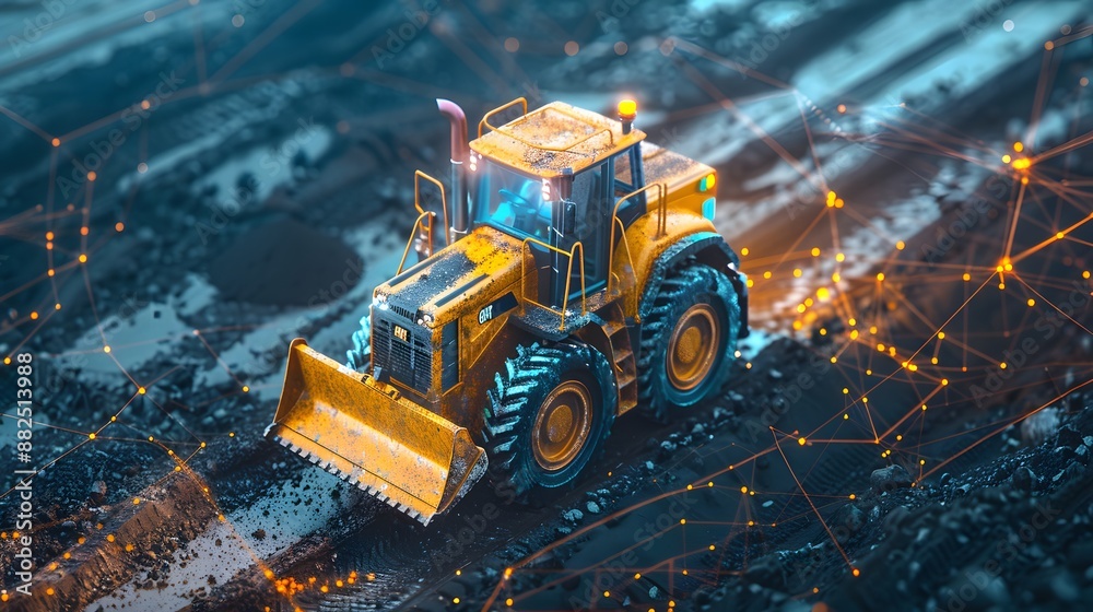 smart digital backhoe loader, ai in construction project management ...